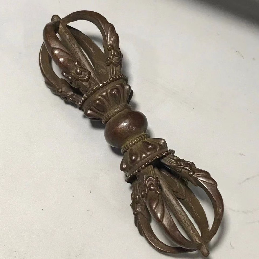 Pure Copper 5 Strand Vajra Pestle Creative Handmade Vajra Pestle ...