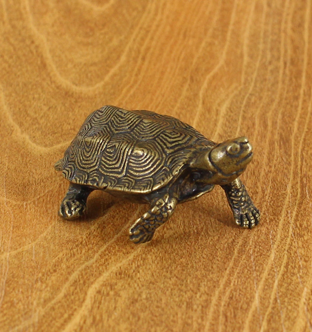 Handmade Brass Turtle Sculpture/home/study/office/desktop - Etsy