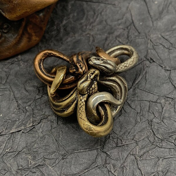 Snake Key Chain - Etsy