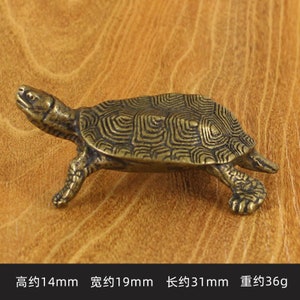 Handmade Brass Turtle Sculpture/home/study/office/desktop - Etsy