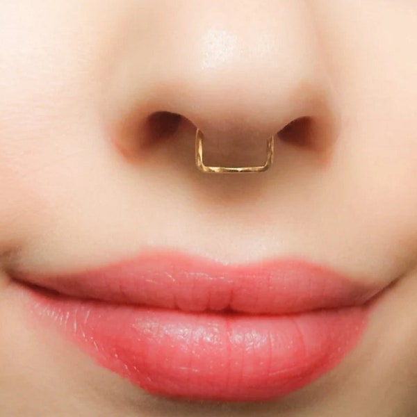 Hoop Nose Ring - Etsy