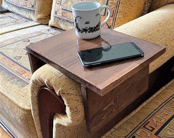 Wooden Tray Couch Arm - Etsy