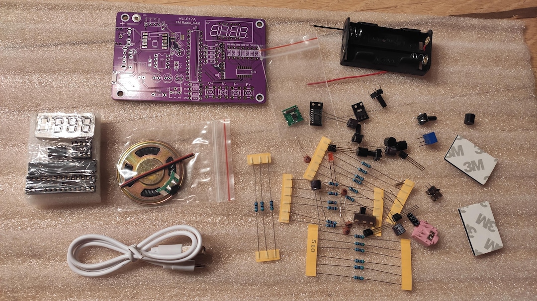 DIY, Do It Yourself Kit Radio for FM Reception - Etsy