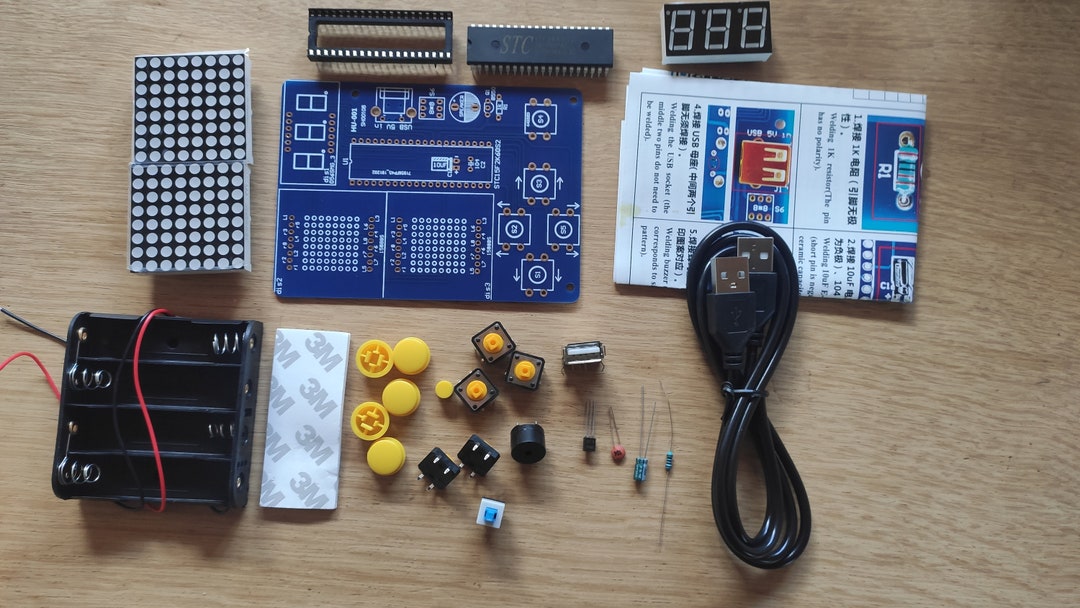 DIY Gameboy 4 Games to Assemble Yourself. - Etsy