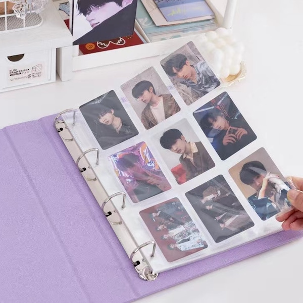Kpop Photocard Binder A4 - Etsy
