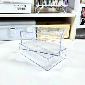 Kpop Mini Photocard Storage Case Protective Box PC Holder 3 Inch ...