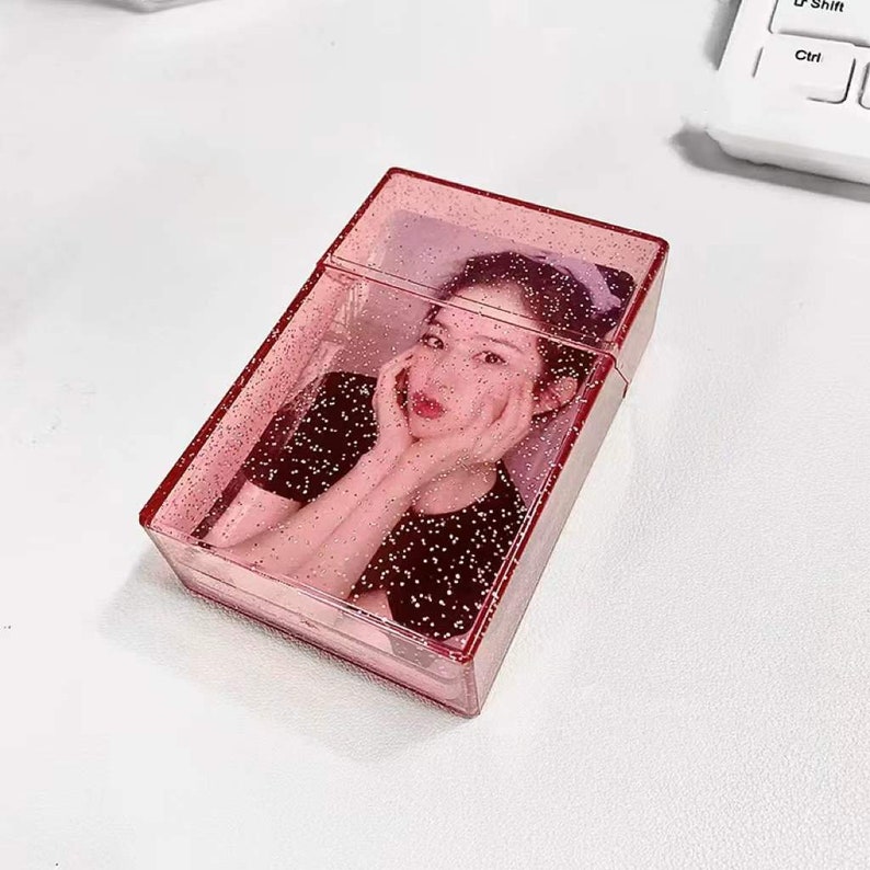 Kpop Photocard Hard Storage Case Collect Box PC 3 Inch - Etsy