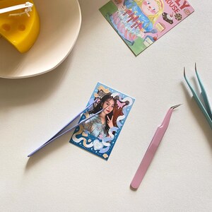 Polco Sticker Curved Tweezers fine Tip Craftingnail Art - Etsy