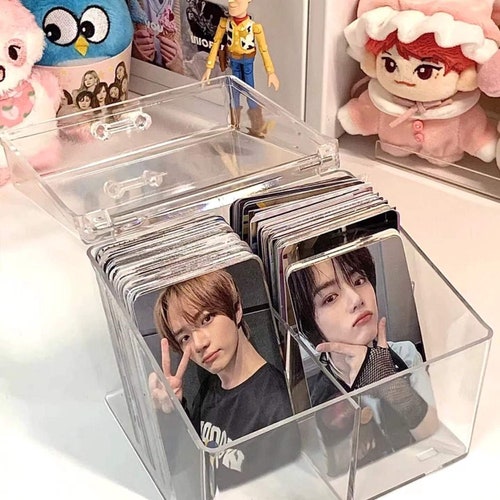 Kpop Photocard Hard Storage Case Collect Box PC 3 Inch - Etsy