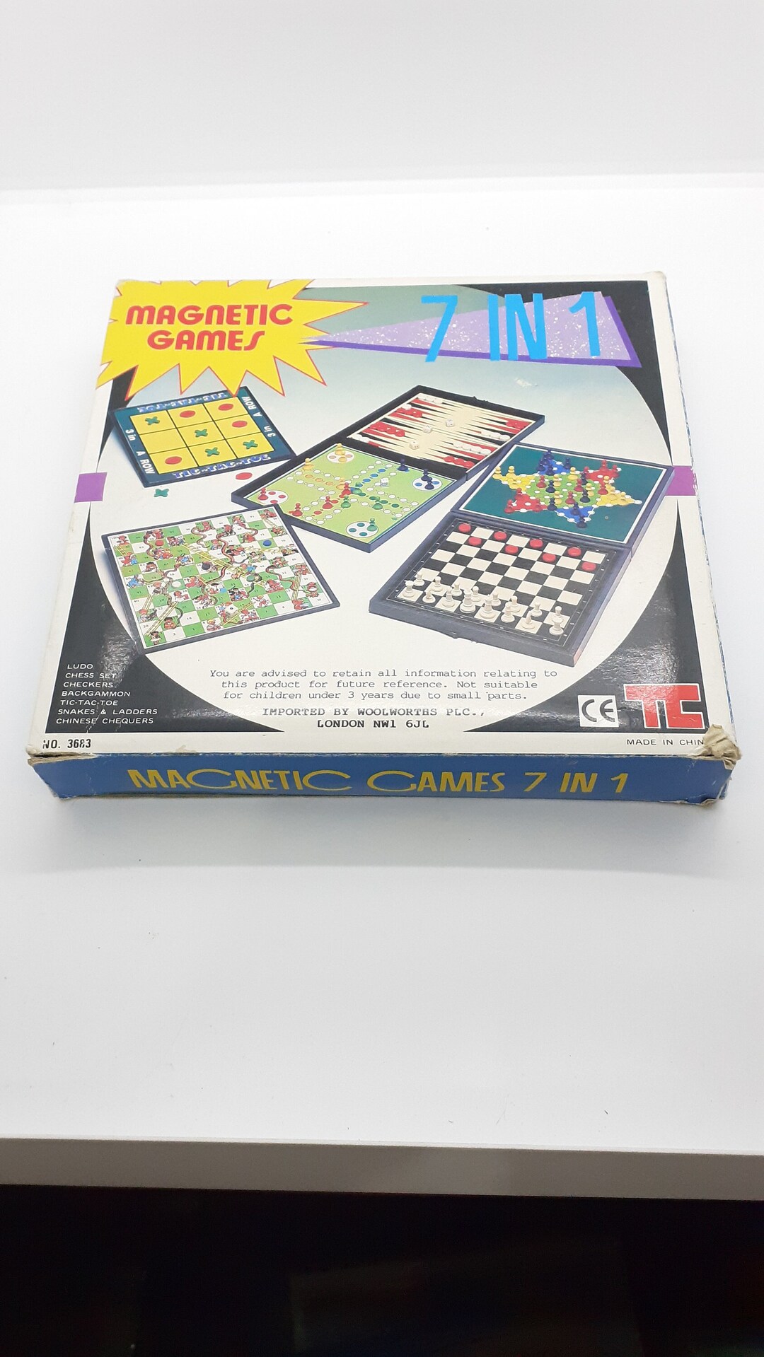 7 in 1 Magnetic Games From Woolworths. Vintage Magnetic Game Set. - Etsy