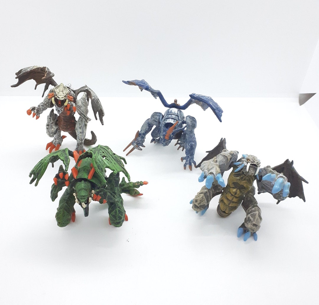 Mega Bloks Plasma Dragons Toys Figurines Collectable Finish - Etsy