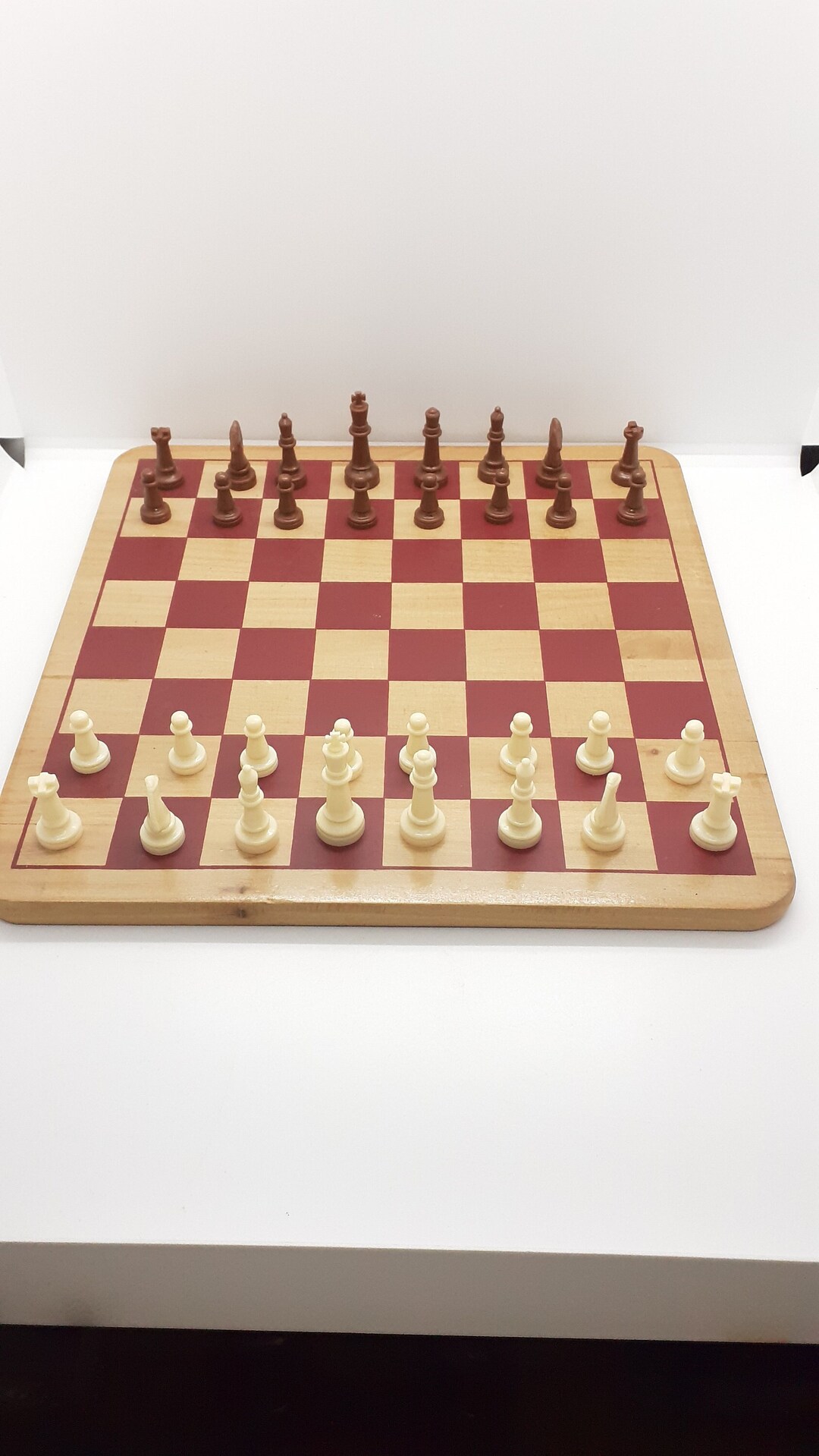 A Nice Vintage Chess Set. Small Chess Pieces. BOARD NOT INCLUDED - Etsy