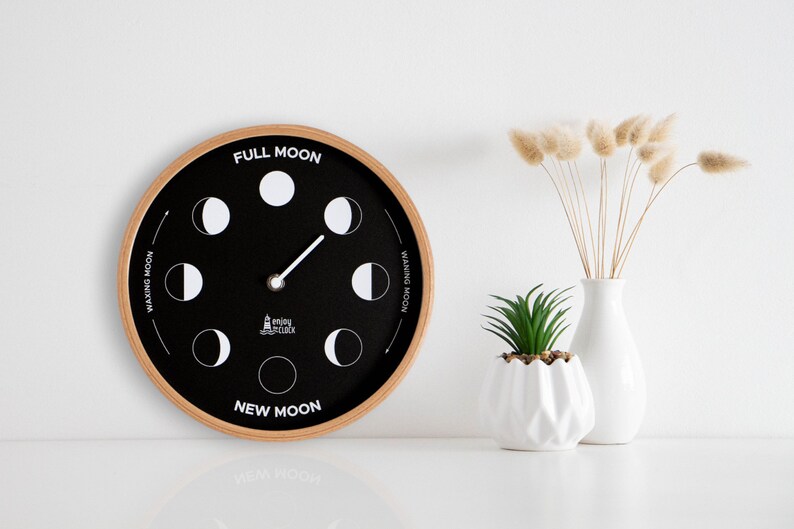 Moon Phase Clock - Etsy