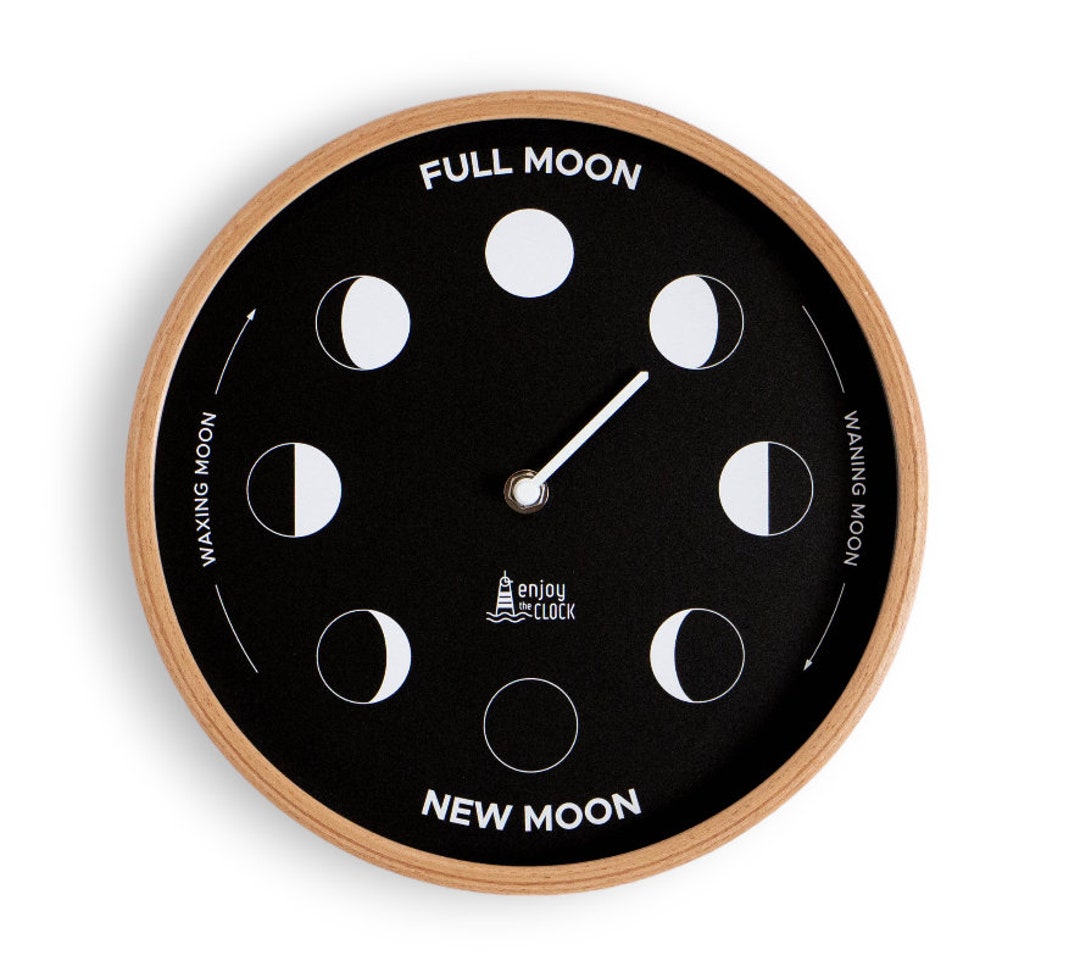 Moon Phase Clock - Etsy