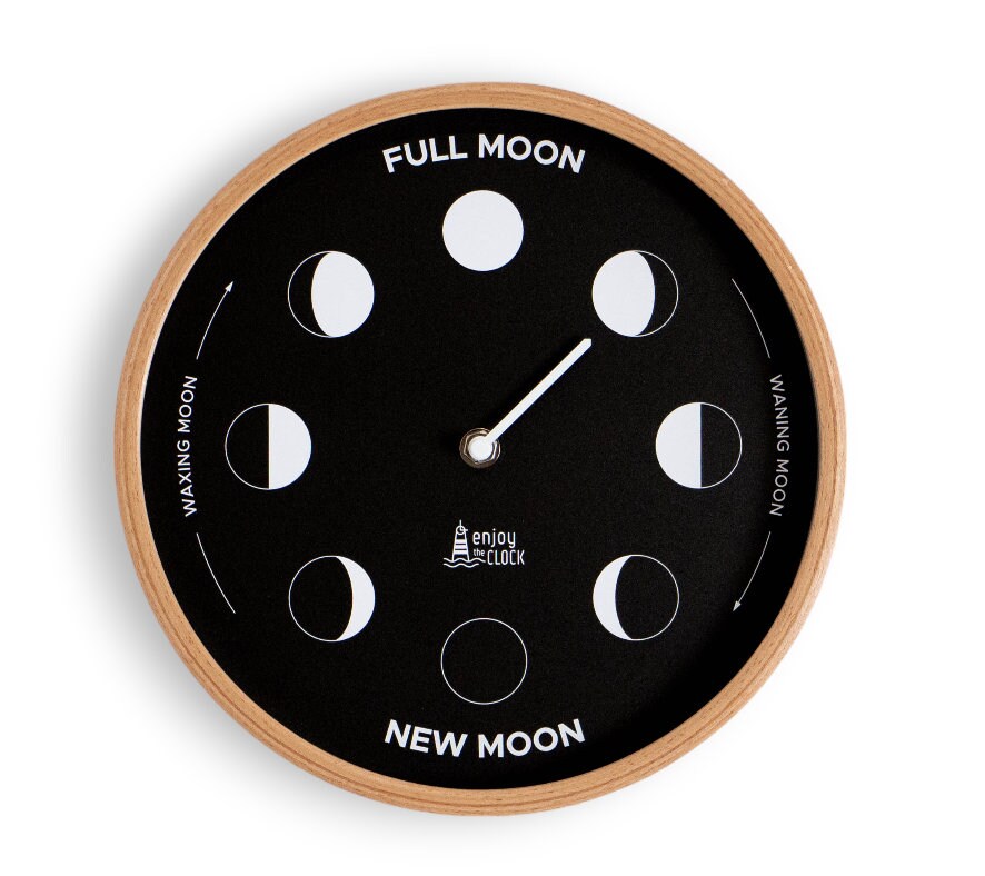 Moon Phase Clock - Etsy