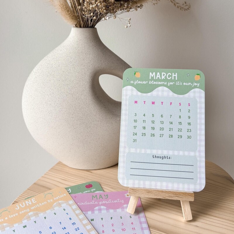 2025 Girly Calendar - Etsy