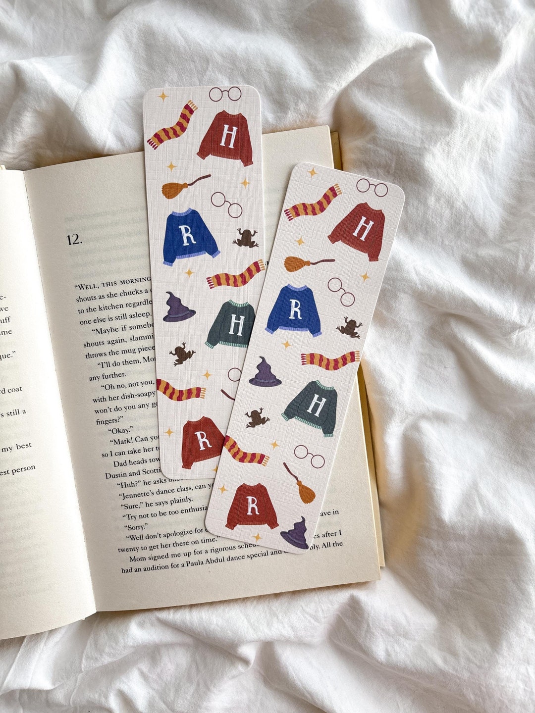 Cosy Magical Jumpers Bookmark | Witch Wizards Bookmark - Etsy UK