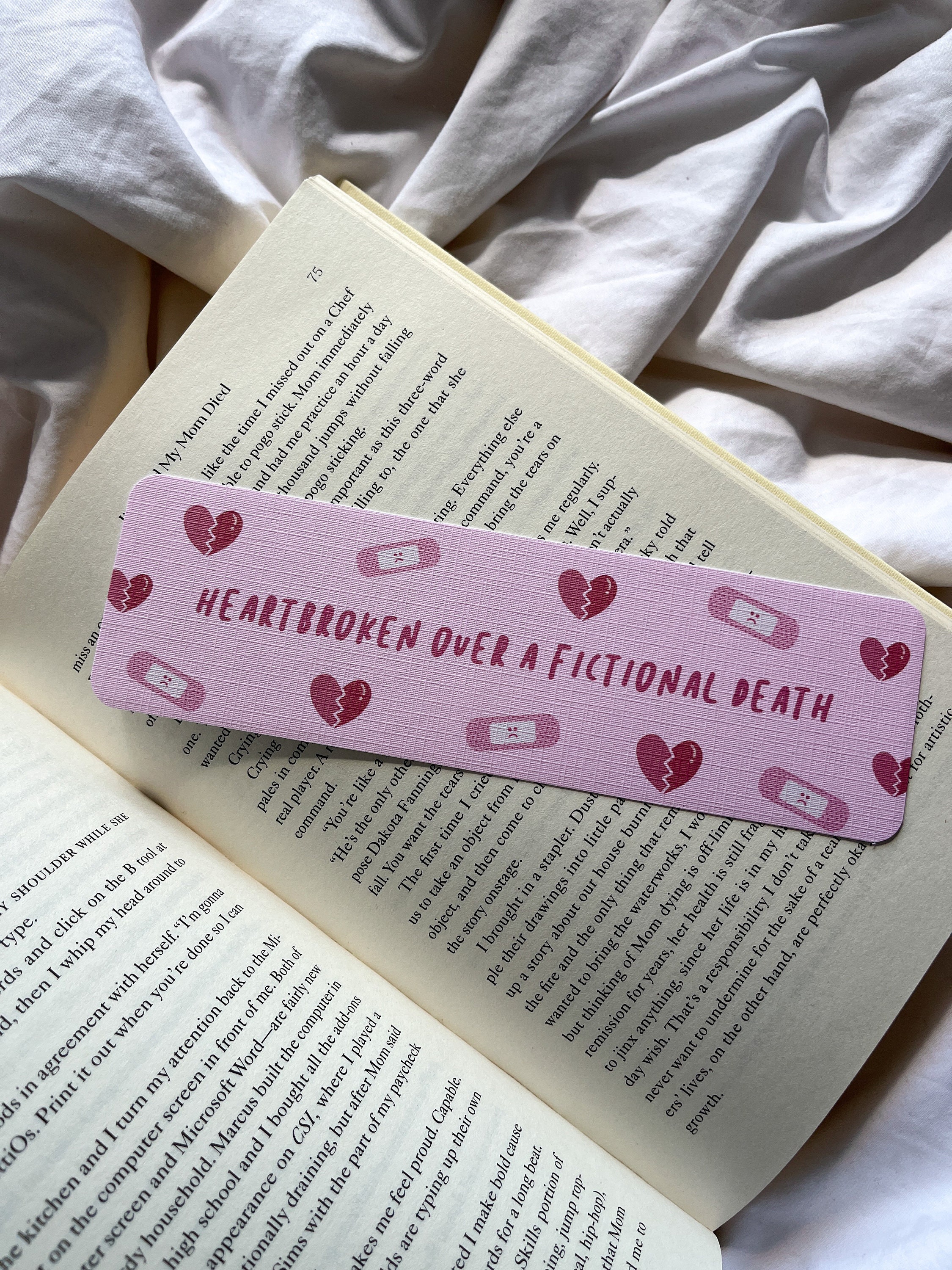 Romance Era Bookmark | Sucker for Spicy Romance | Heartbroken Over ...