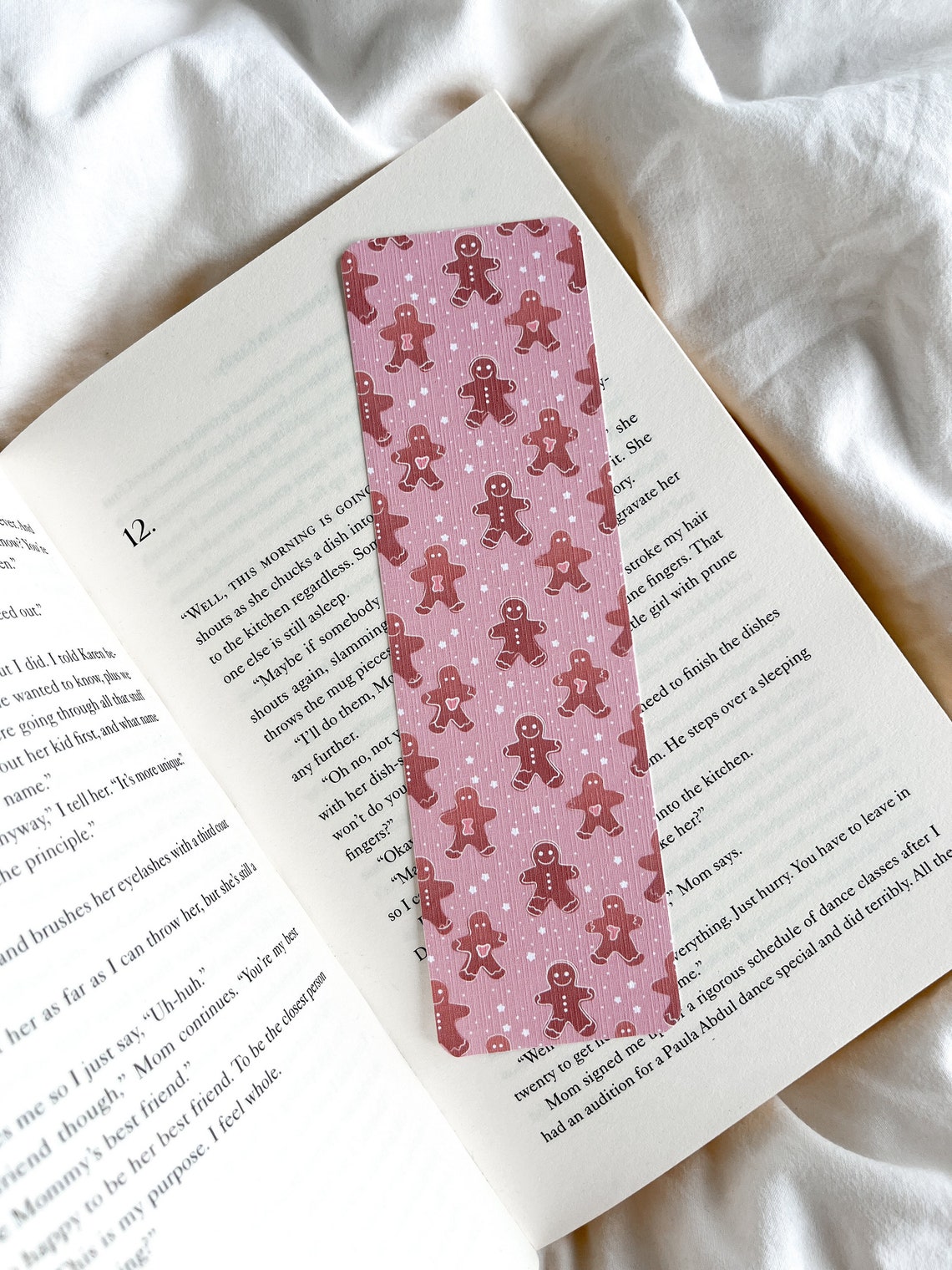 Gingerbread Man Bookmark | Christmas Calories Don’t Count Bookmark ...