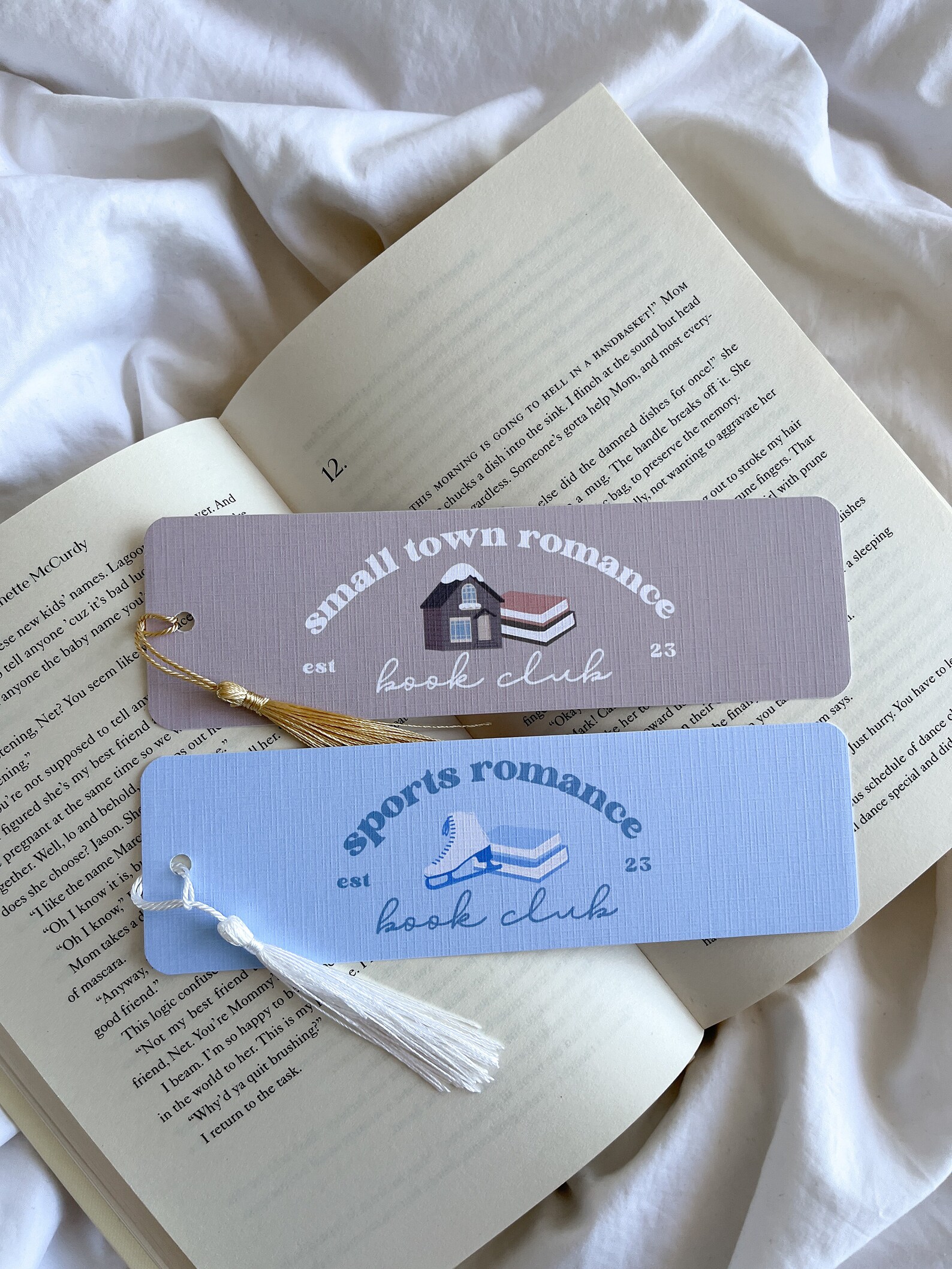 Romance Bookmarks | Small Town Romance | Sports Romance Era | Book Club ...