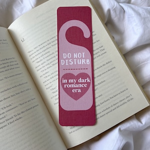 Do Not Disturb Bookmark Series | in My Romance Era | Book Lover | Busy ...