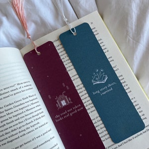 Evermore Themed Bookmarks 2 Designs Inspired by Evermore - Etsy