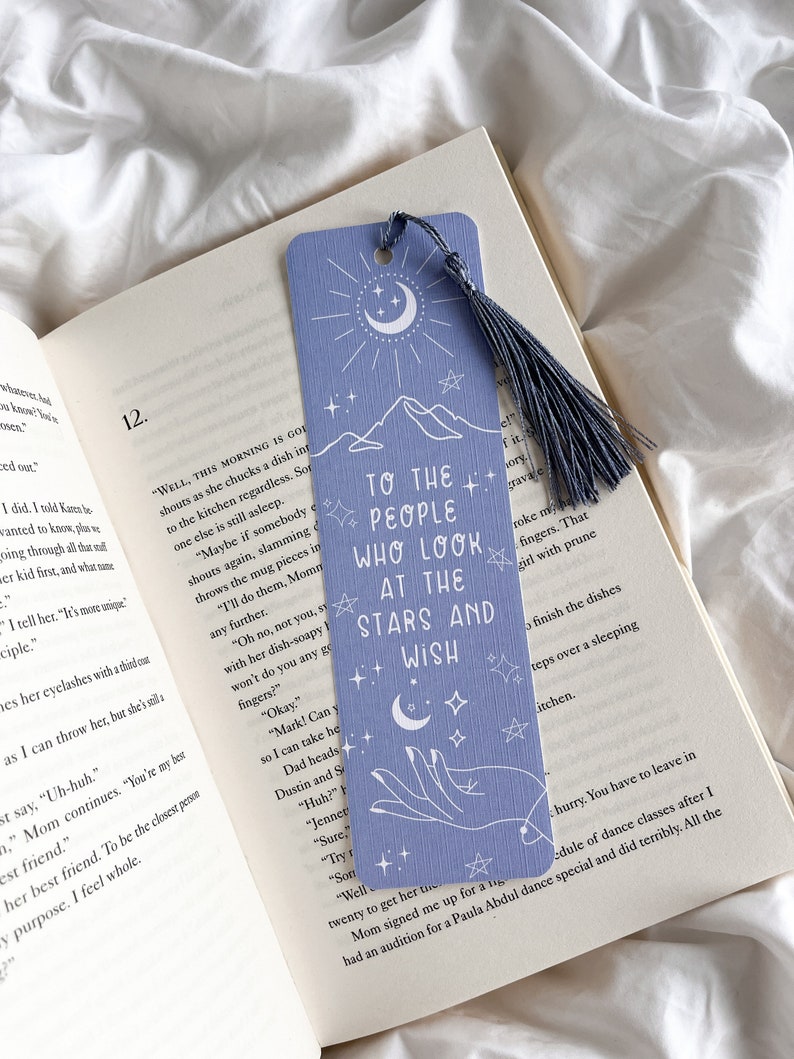Rhysand Stars Quote Bookmark | Fantasy Readers Bookmark | Romantasy ...