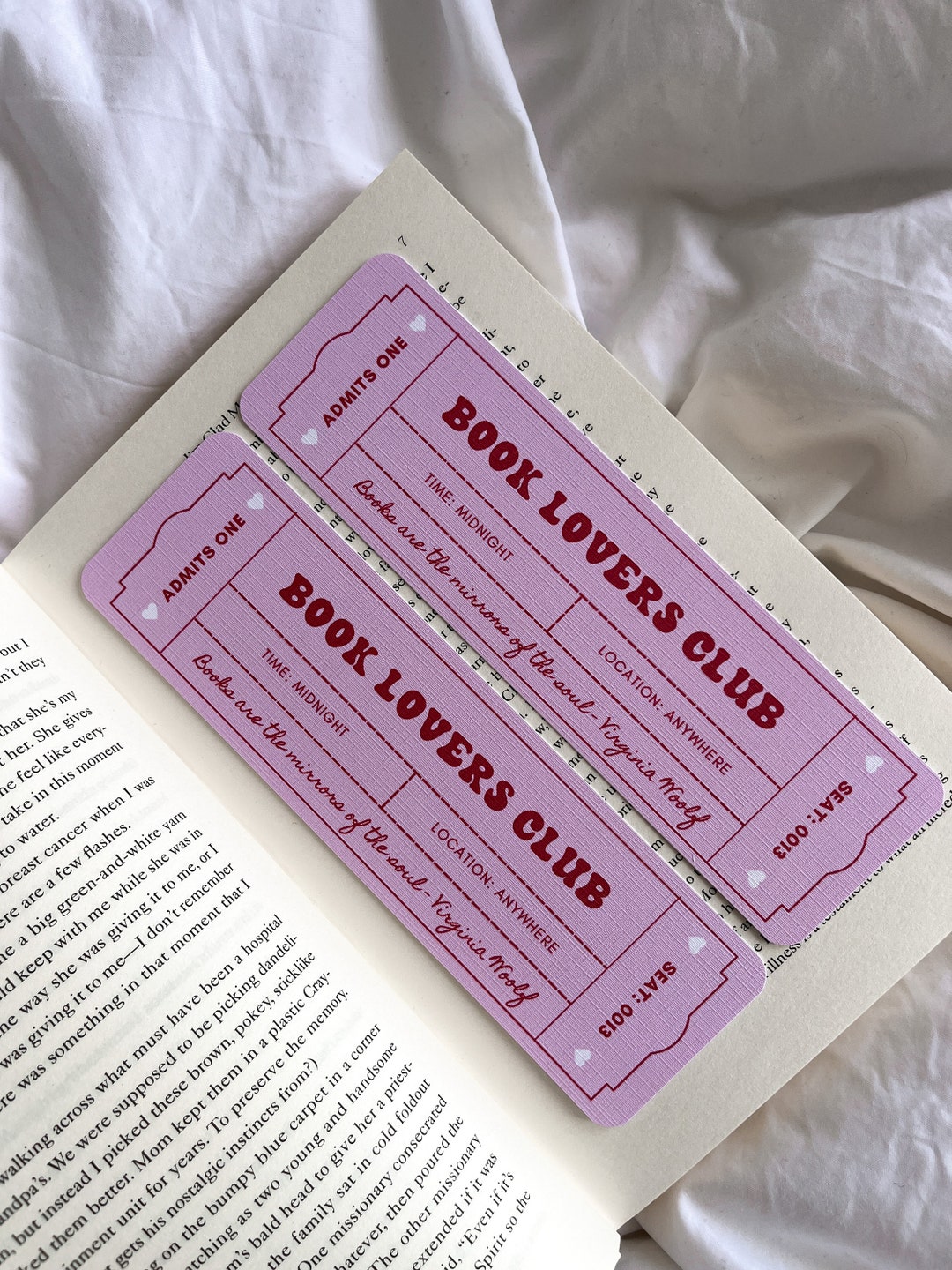 Book Lovers Club Bookmark Feminist Bookmark Bookmark - Etsy
