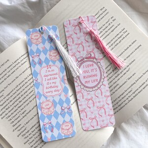 Tortured Poets Bookmark | TTPD | I Can Do It With A Broken Heart ...