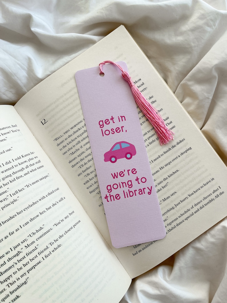 Girly Bookmark | Mean Girl Bookmark | Romance Book Lovers | Romance Era ...