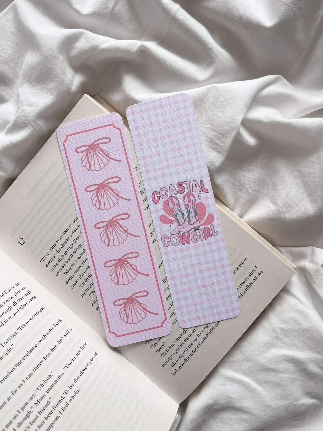 Coastal Cowgirl Bookmark | Cowboy Western Bookmark | Summer Coastal ...