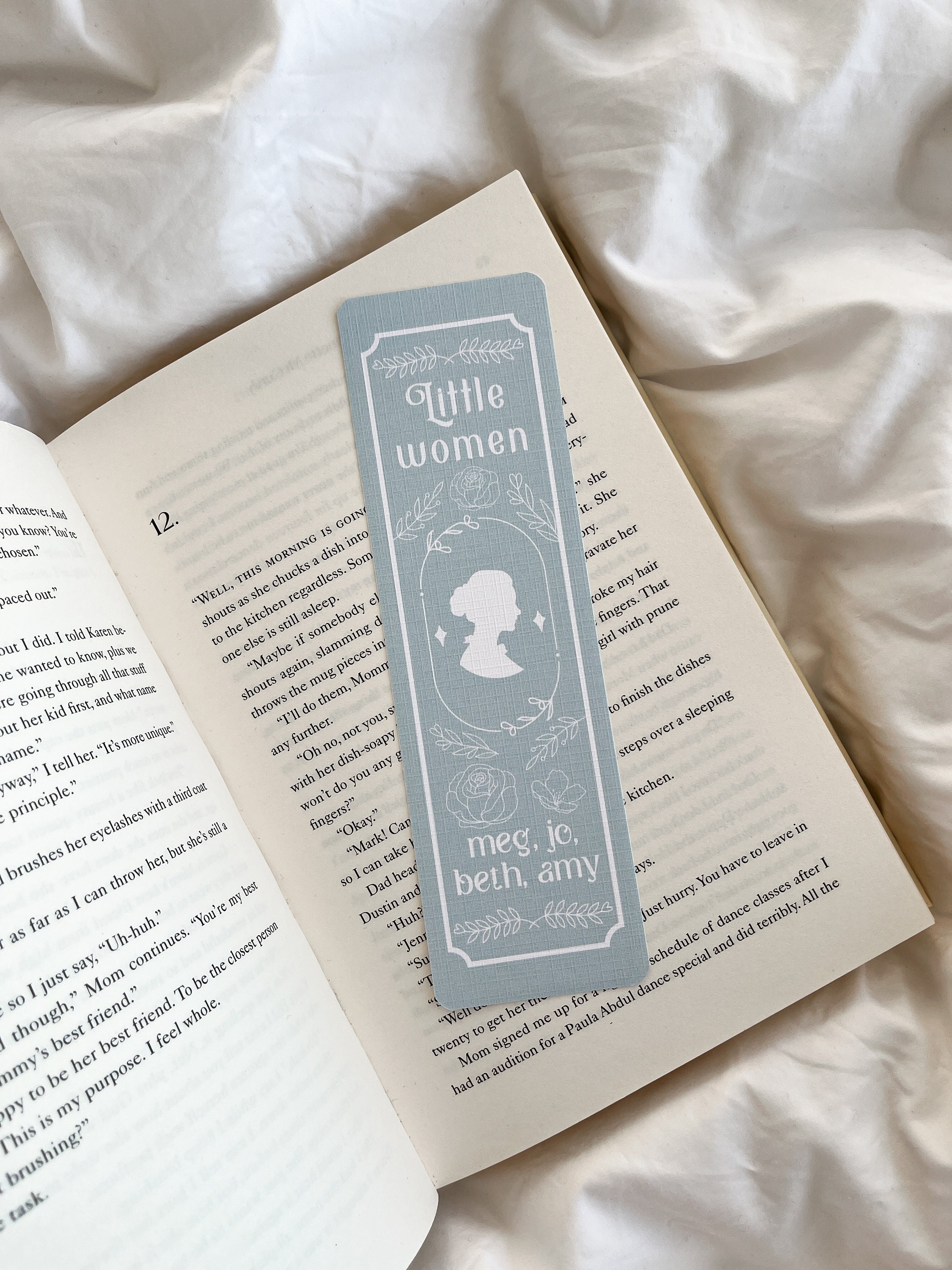 Little Women Bookmark | Jo March Bookmark | Bookish Gift | Book Lover ...