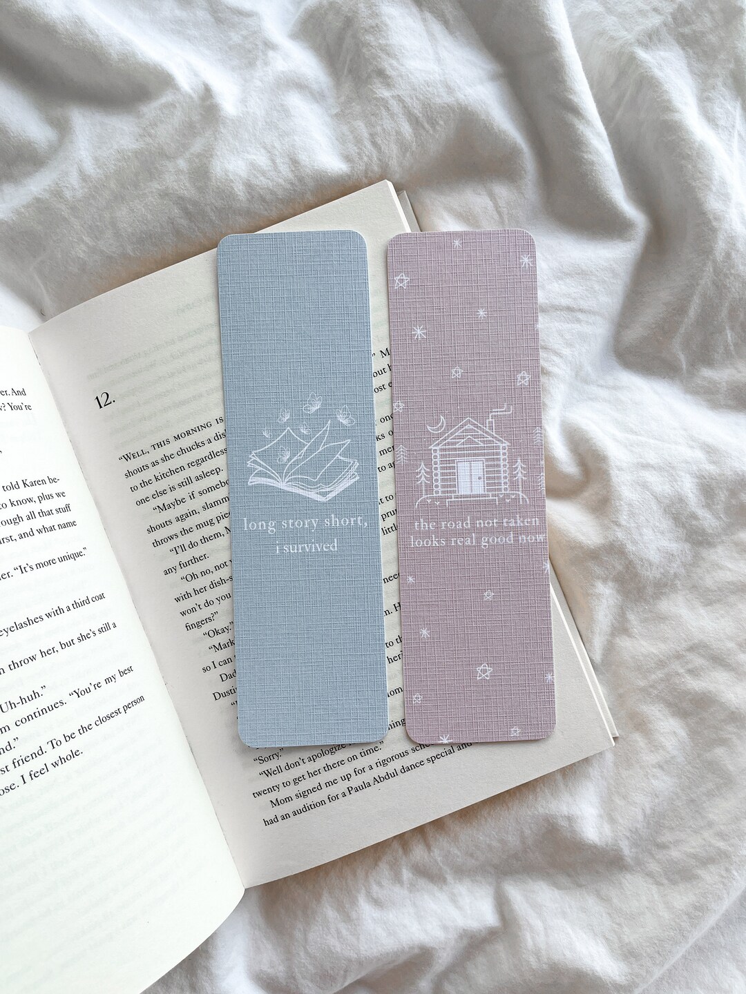 Evermore Themed Bookmarks - 2 Designs - Evermore | Long Story Short ...