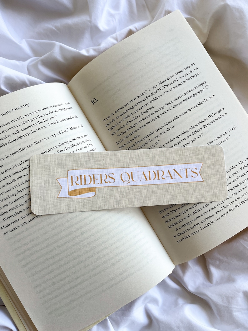 Basgiath War College Bookmark | Riders Quadrant Bookmark | Wingleader ...
