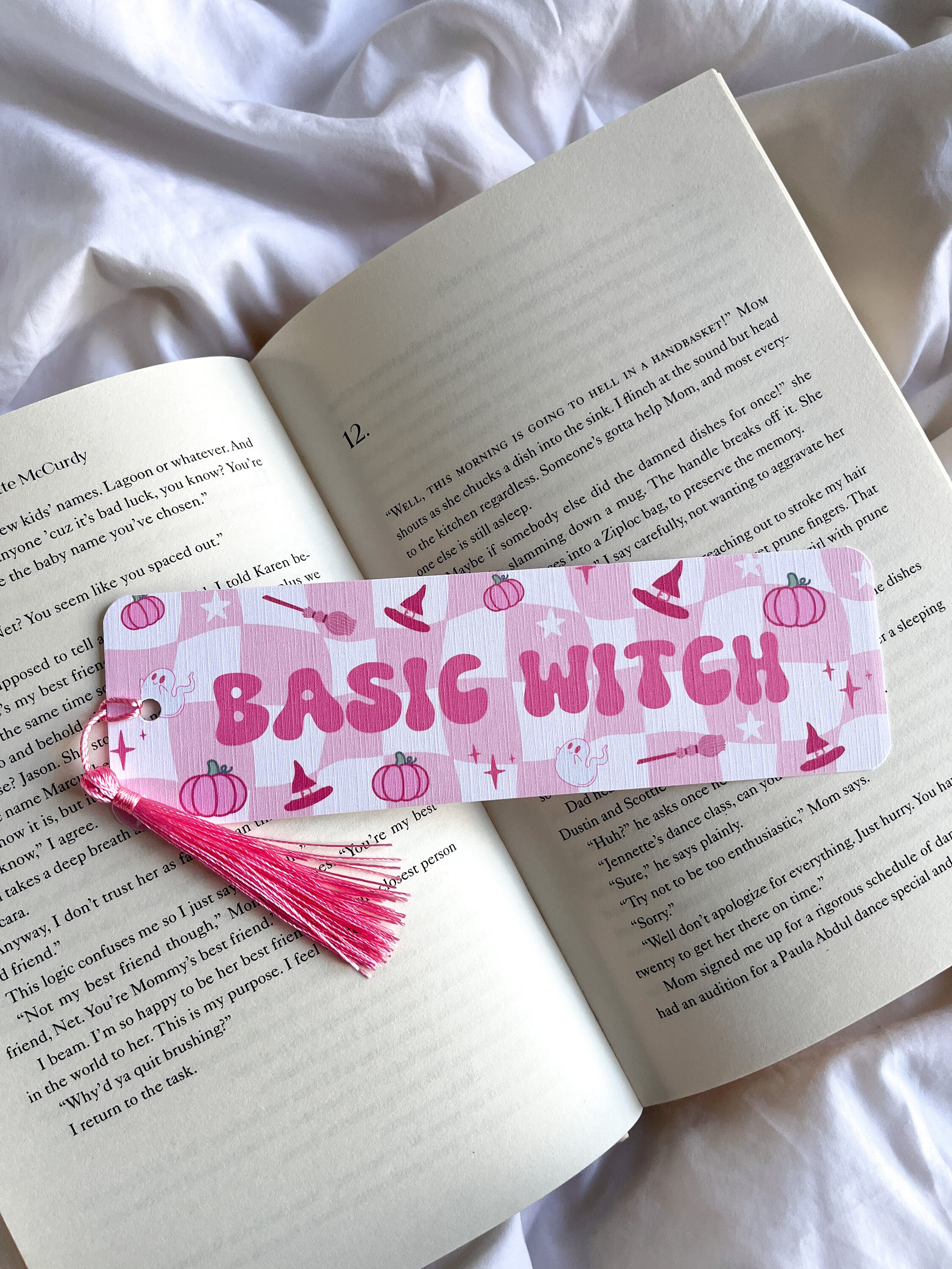 Cozy Girl Era Bookmark | Basic Witch Bookmark | Autumn Fall Bookmark ...