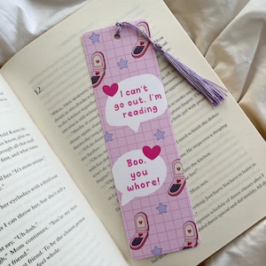 Girly Bookmark | Mean Girl Bookmark | Romance Book Lovers | Romance Era ...