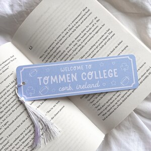 Tommen College Bookmark | Boys of Tommen | Romance Bookmark | Bookish ...