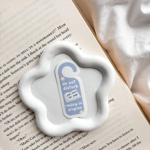 Do Not Disturb Reading in Progress Sticker Cute Book Sticker Vinyl ...