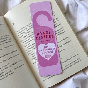 Do Not Disturb Bookmark Series | in My Romance Era | Book Lover | Busy ...