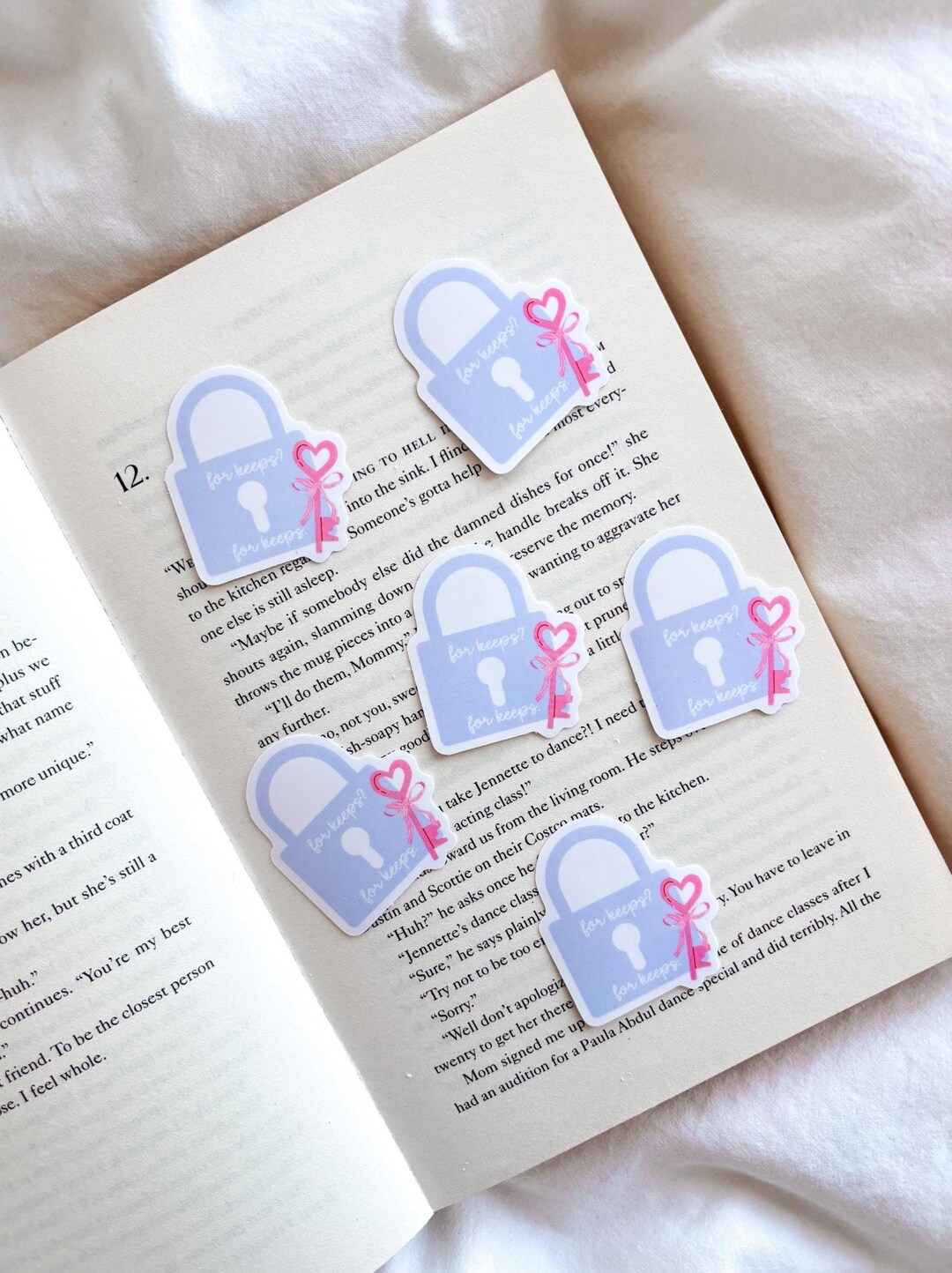 For Keeps Locket Sticker | Tommen College Kavanagh | Sports Romance ...