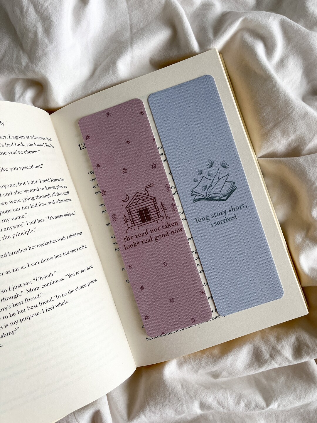 Evermore Themed Bookmarks 2 Designs Inspired by Evermore Album Long ...