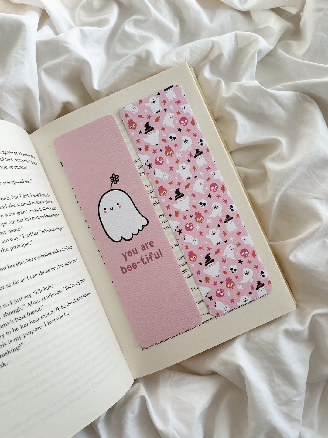 You Are Boo-tiful Ghost Bookmark | Cute Ghoul Bookmark | Spooky ...
