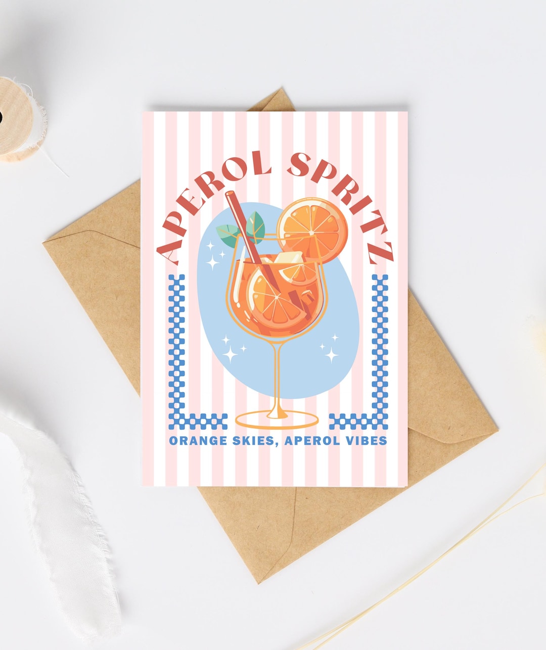 Aperol Spritz Birthday Card | Sweet Cocktails Greeting Card | Fun ...
