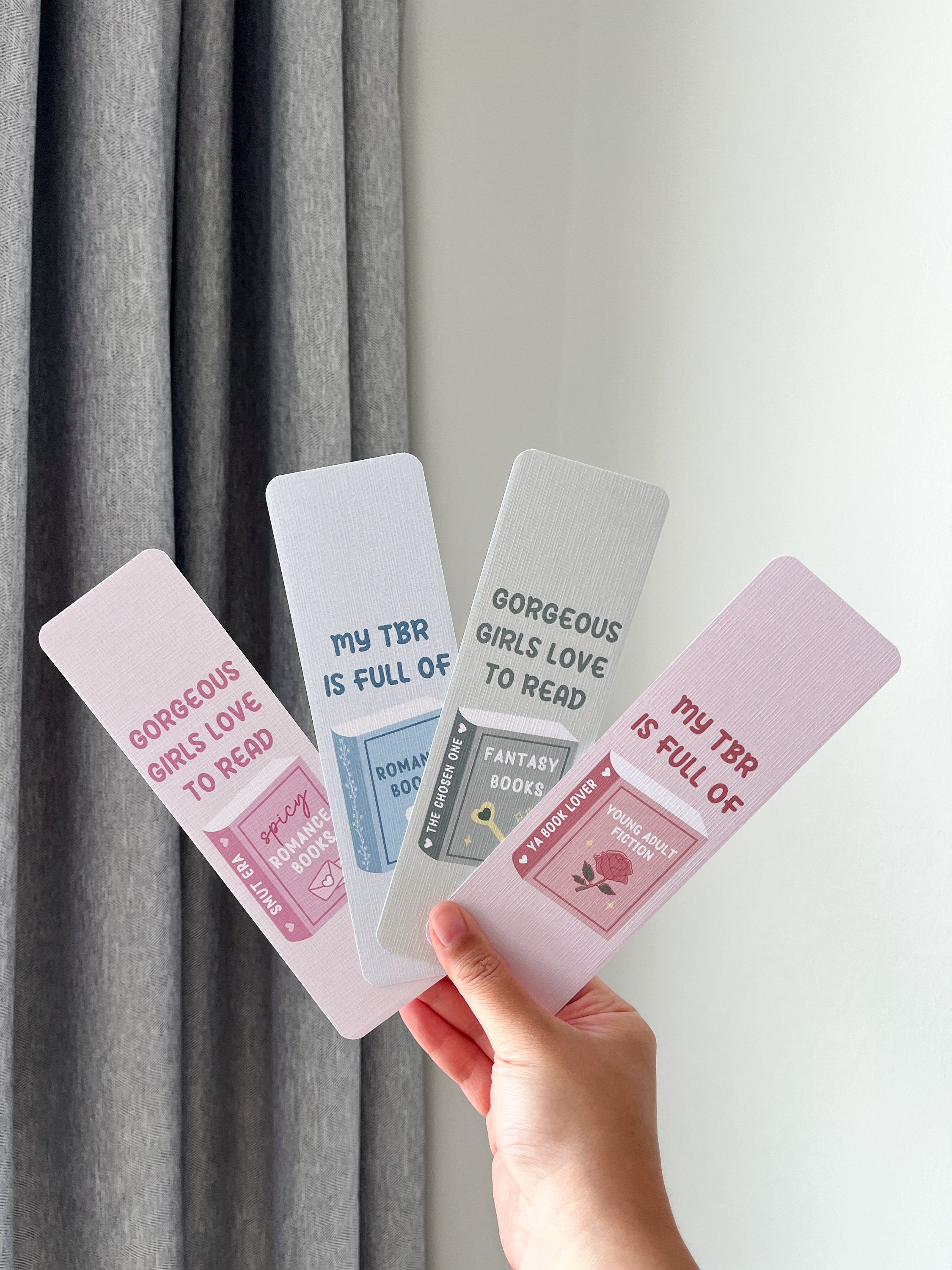 TBR Bookmark | Storybook Bookmarks | YA Fantasy Reader | Spicy Romance ...