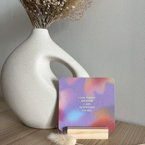 Colourful Positive Affirmation Cards | Wellbeing Gift | Mindfulness ...