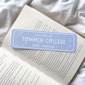 Tommen College Bookmark | Boys of Tommen | Romance Bookmark | Bookish ...