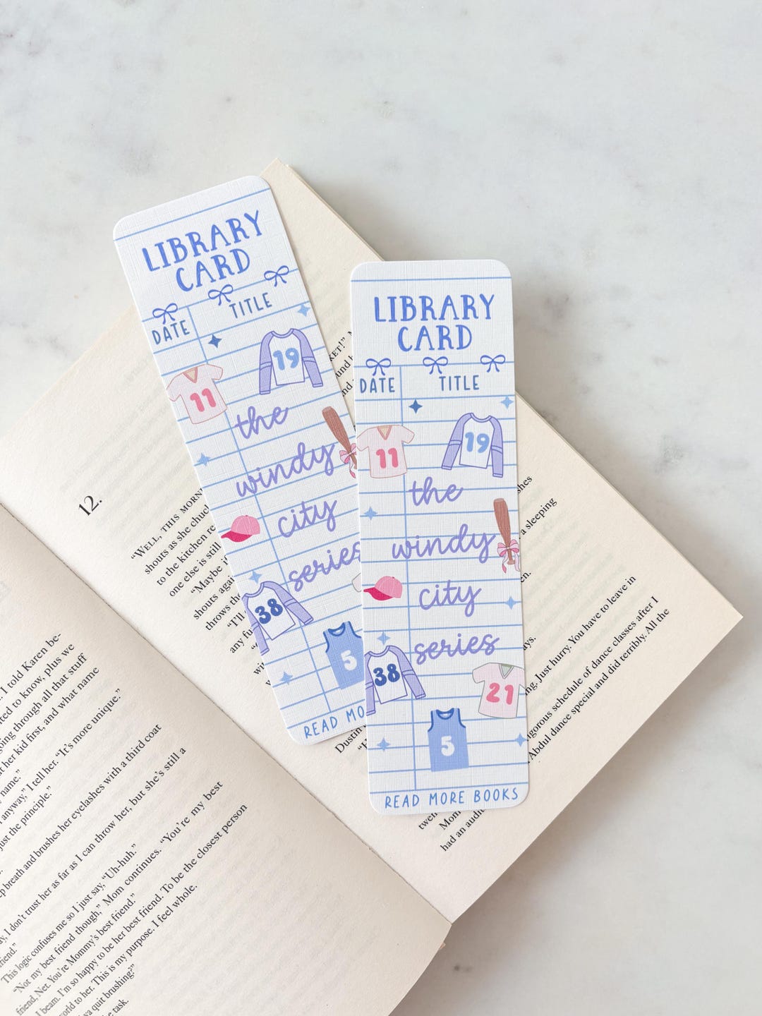 Windy City Library Card Bookmark | Vintage Library Card Bookmark ...