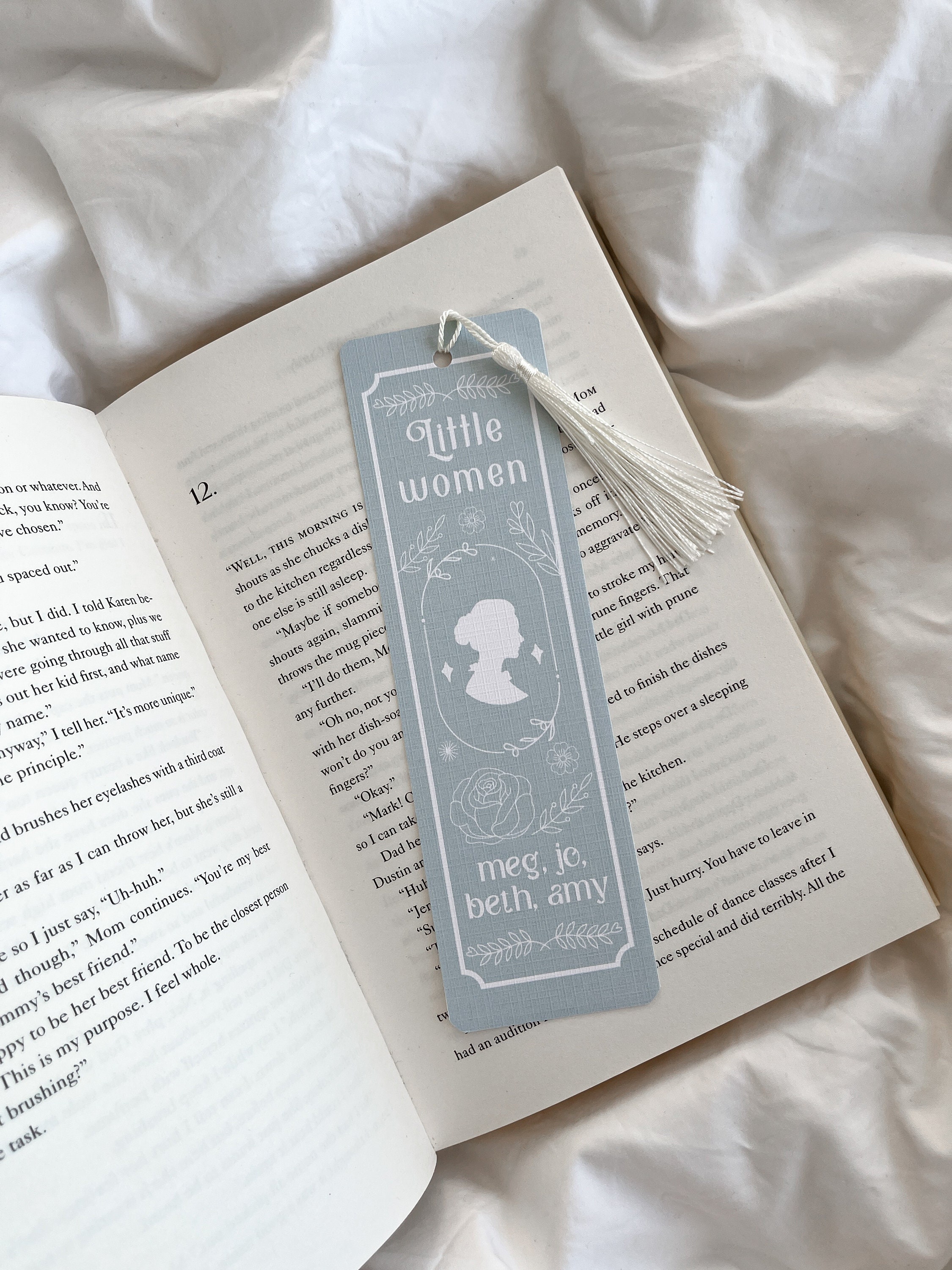 Little Women Bookmark | Jo March Bookmark | Bookish Gift | Book Lover ...