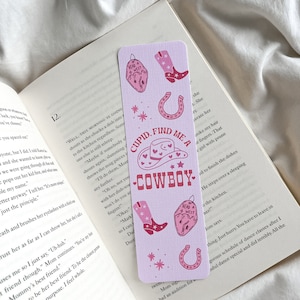 Cowboy Romance Bookmark Cowgirl Western Bookmark Book Lovers Bookish ...