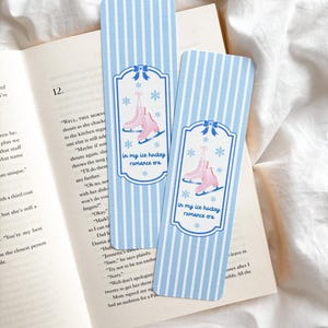 Ice Hockey Romance Era Bookmark | Sports Romance Bookmark | Hockey ...